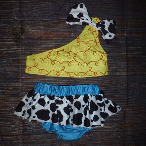 Swim | Boutique Toy Story Jessie Girls Bikini Swimsuit | Poshmark